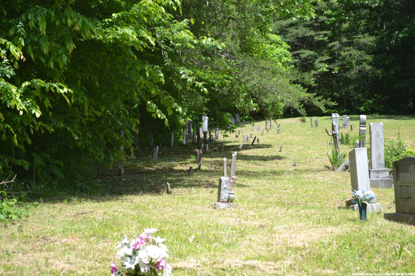 Scott Co, TN - Cross Cemetery at Smith Creek