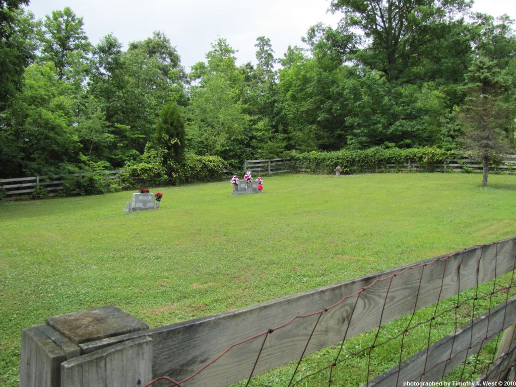 Scott Co, TN - Baird Cemetery at Capitol Hill
