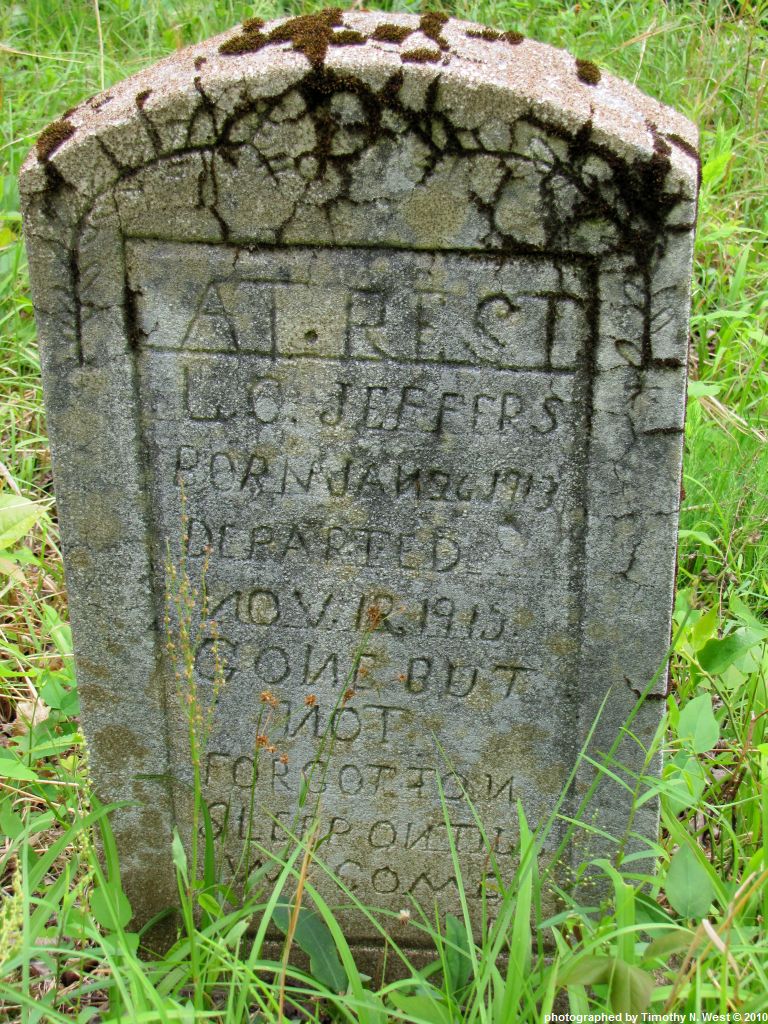 Scott Co, TN - Burial Information