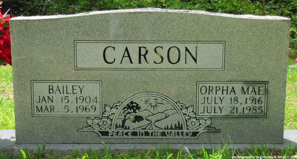 Scott Co, TN - Burial Information