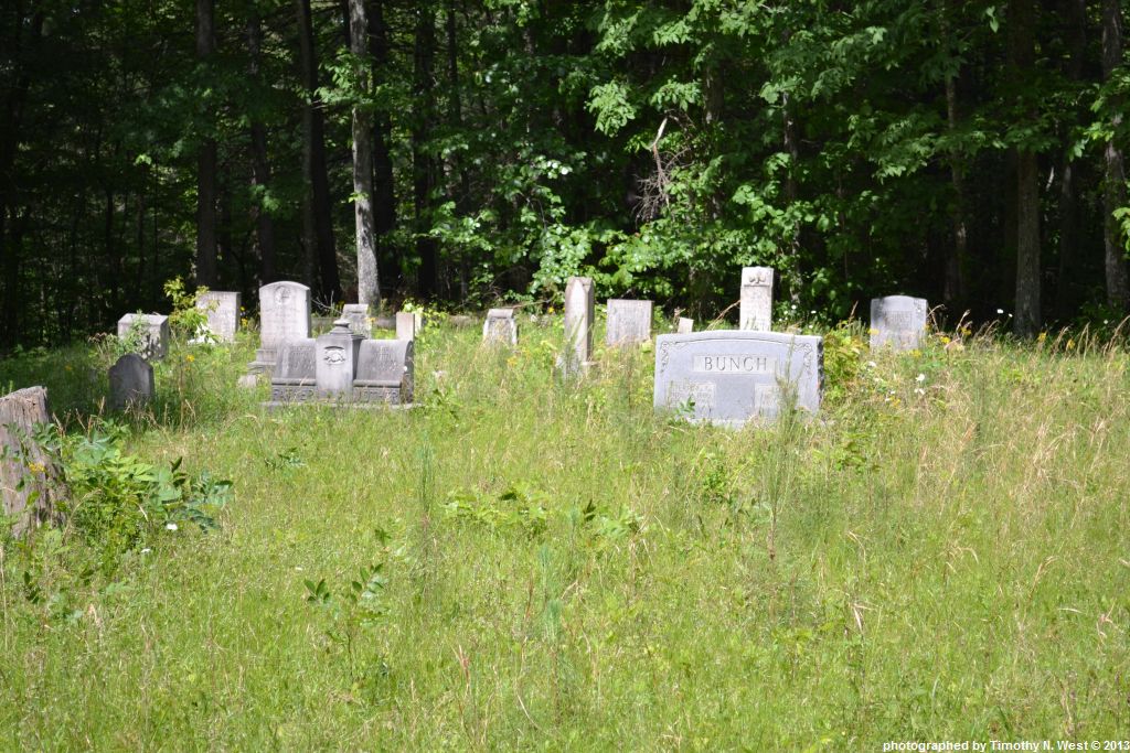 Scott Co, TN - William Carson Cemetery at High Point