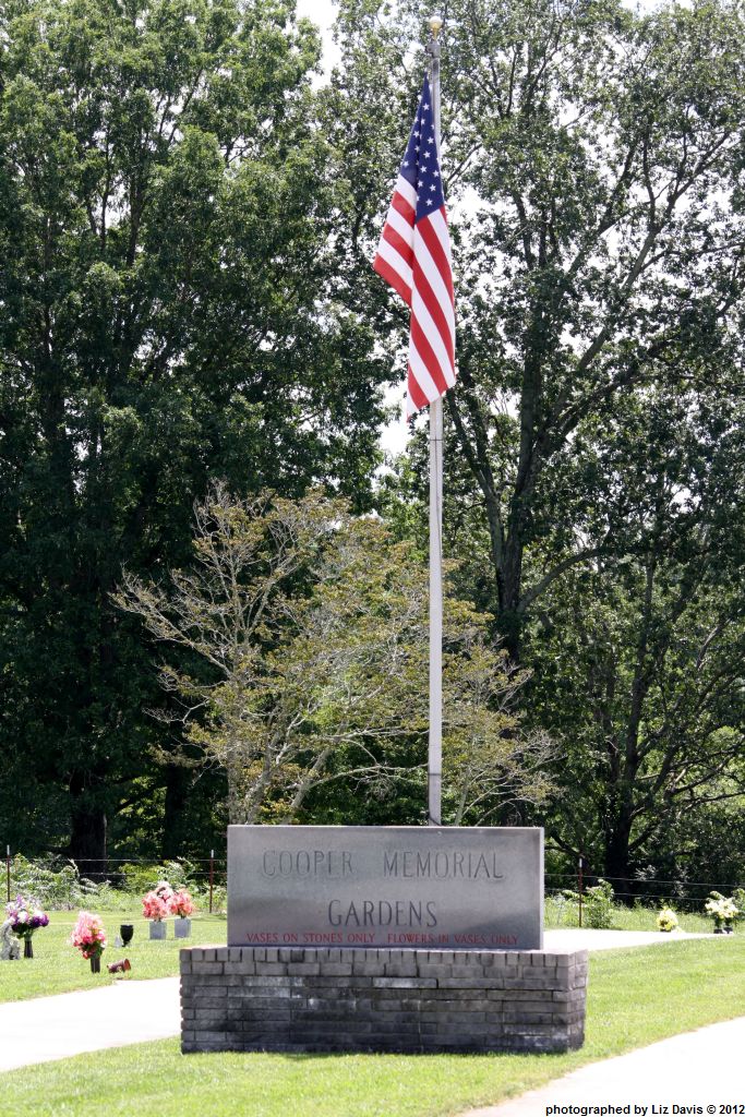 Scott Co, TN - Cooper Memorial Gardens at Oneida