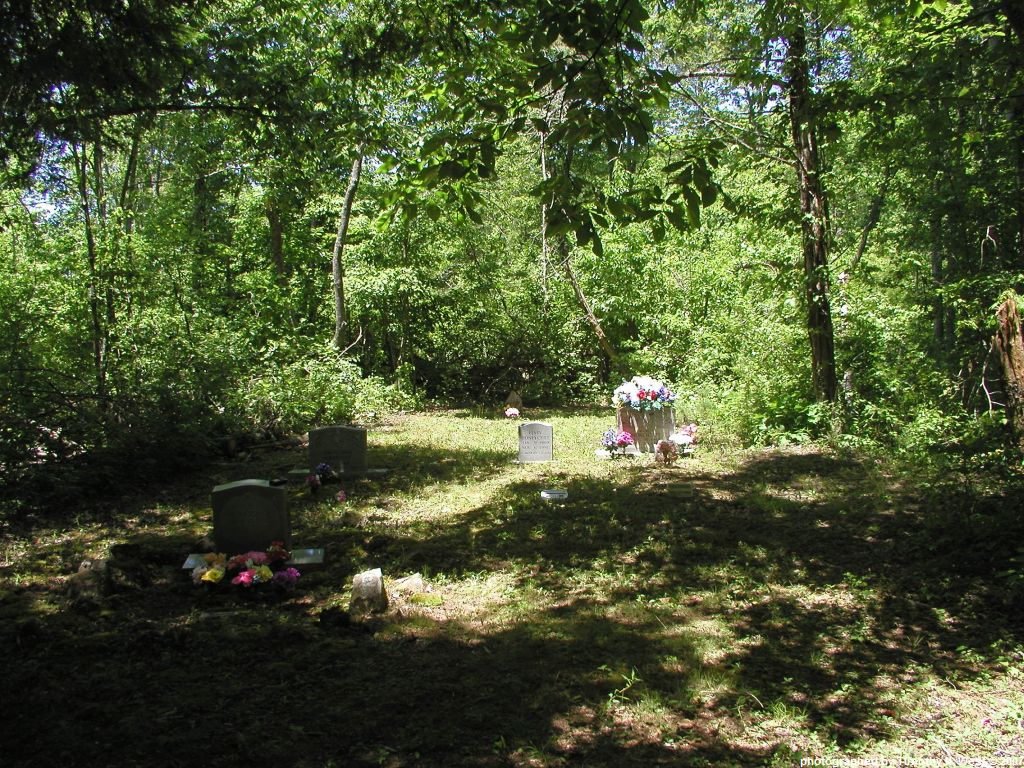 Scott Co, TN - Honeycutt Cemetery at Marcum Creek