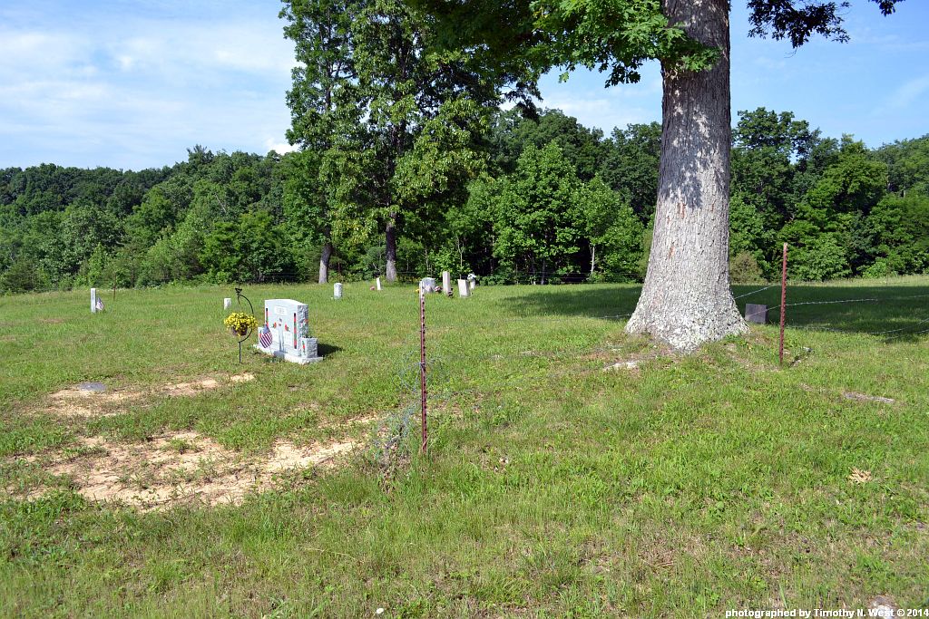 Scott Co, TN - Jeffers Cemetery at Cordell