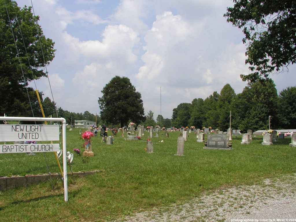 Scott Co, TN - New Light Cemetery at Winfield