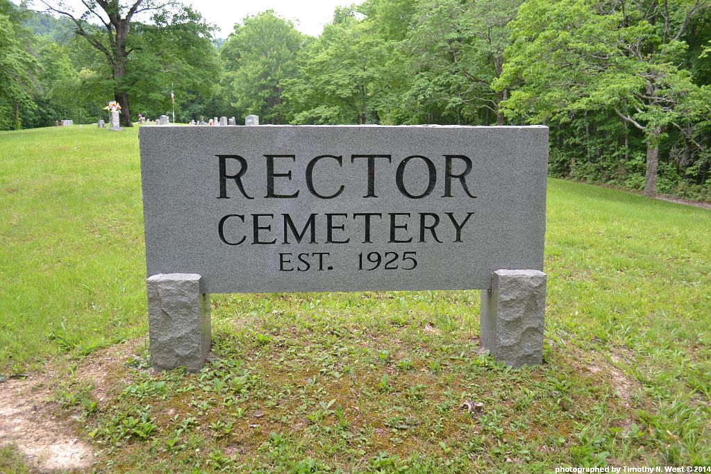 Scott Co, TN - Rector Cemetery at Norma