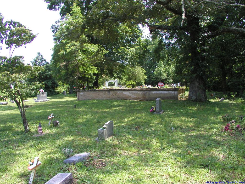 Scott Co, TN - (2) Reed Cemetery at New River