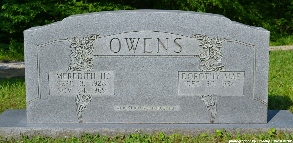 Scott Co, TN - Burial Information