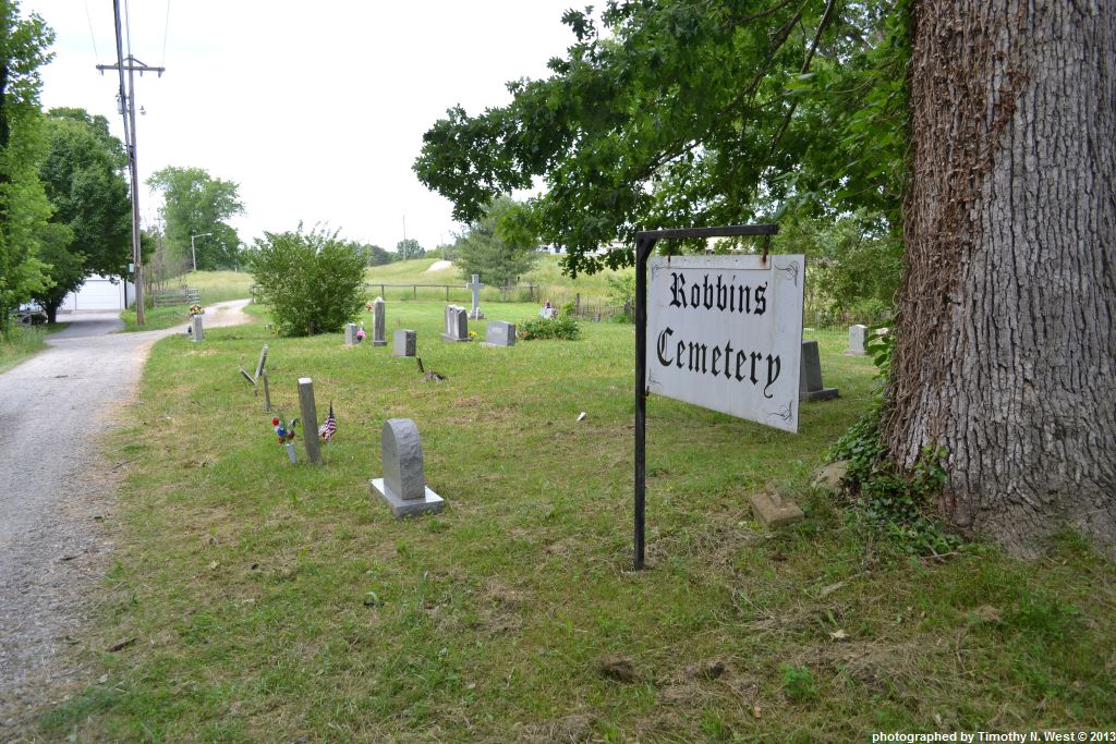 Scott Co, TN - Robbins Cemetery at Robbins