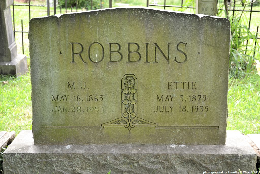 Scott Co, TN - Burial Information