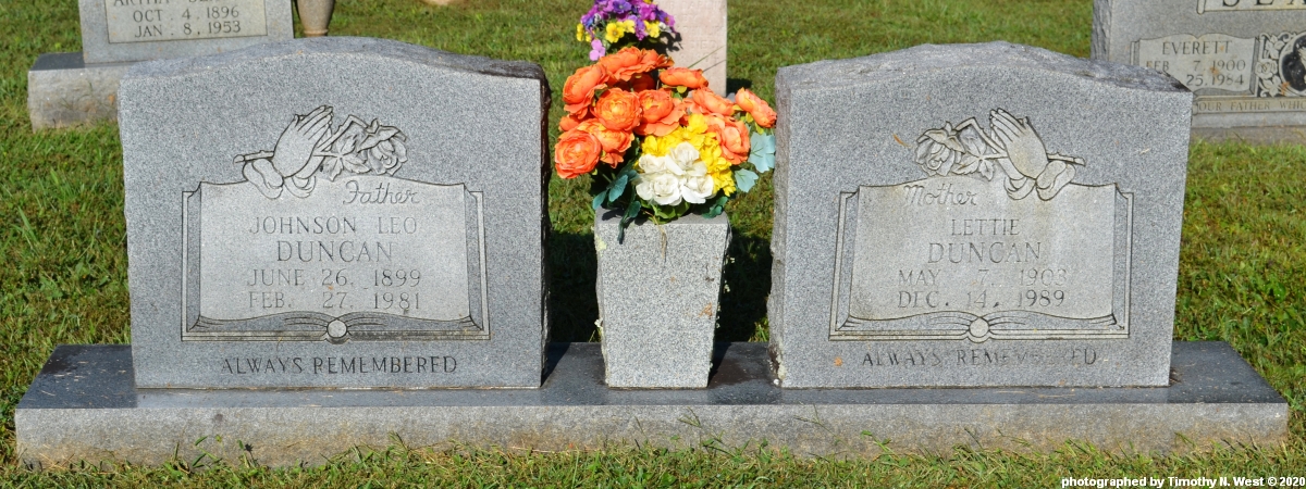 Scott Co, TN - Burial Information