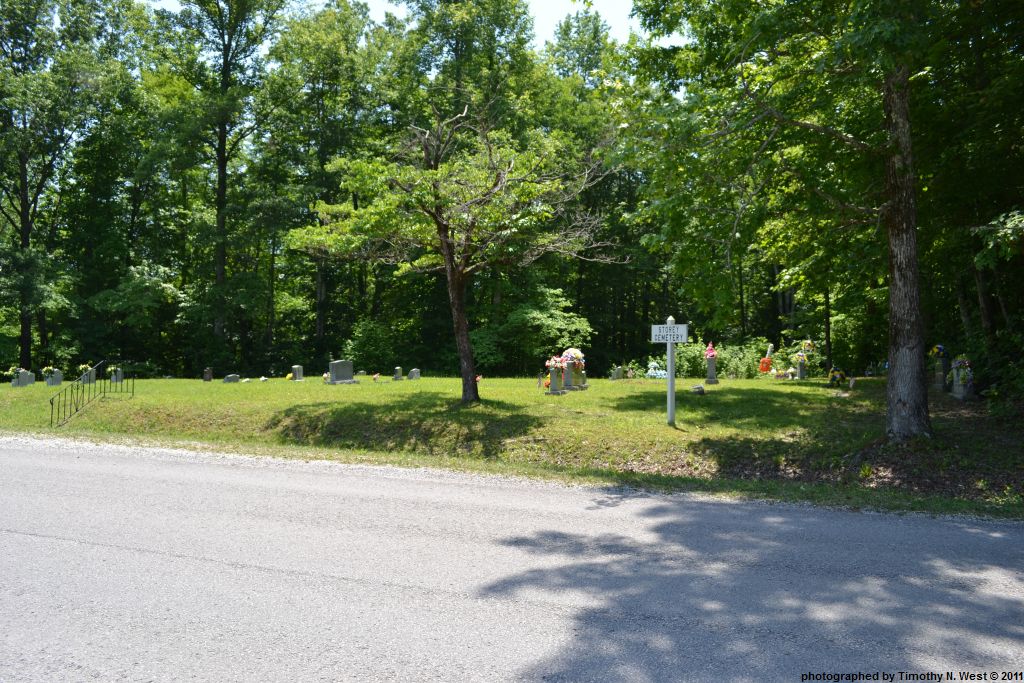 Scott Co, TN - Storey Cemetery at Mountain View