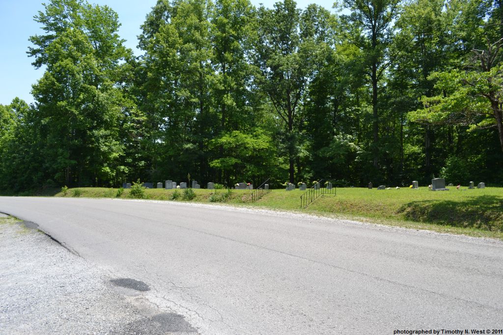 Scott Co, TN - Storey Cemetery at Mountain View