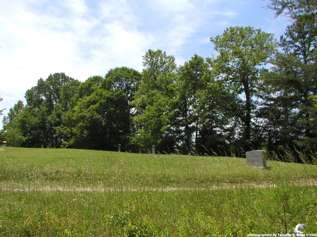 Scott Co, TN - Abner Thomas Cemetery at Oneida