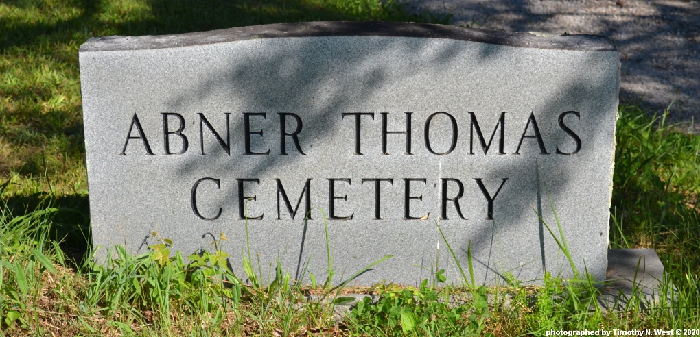 Scott Co, TN - Abner Thomas Cemetery at Oneida