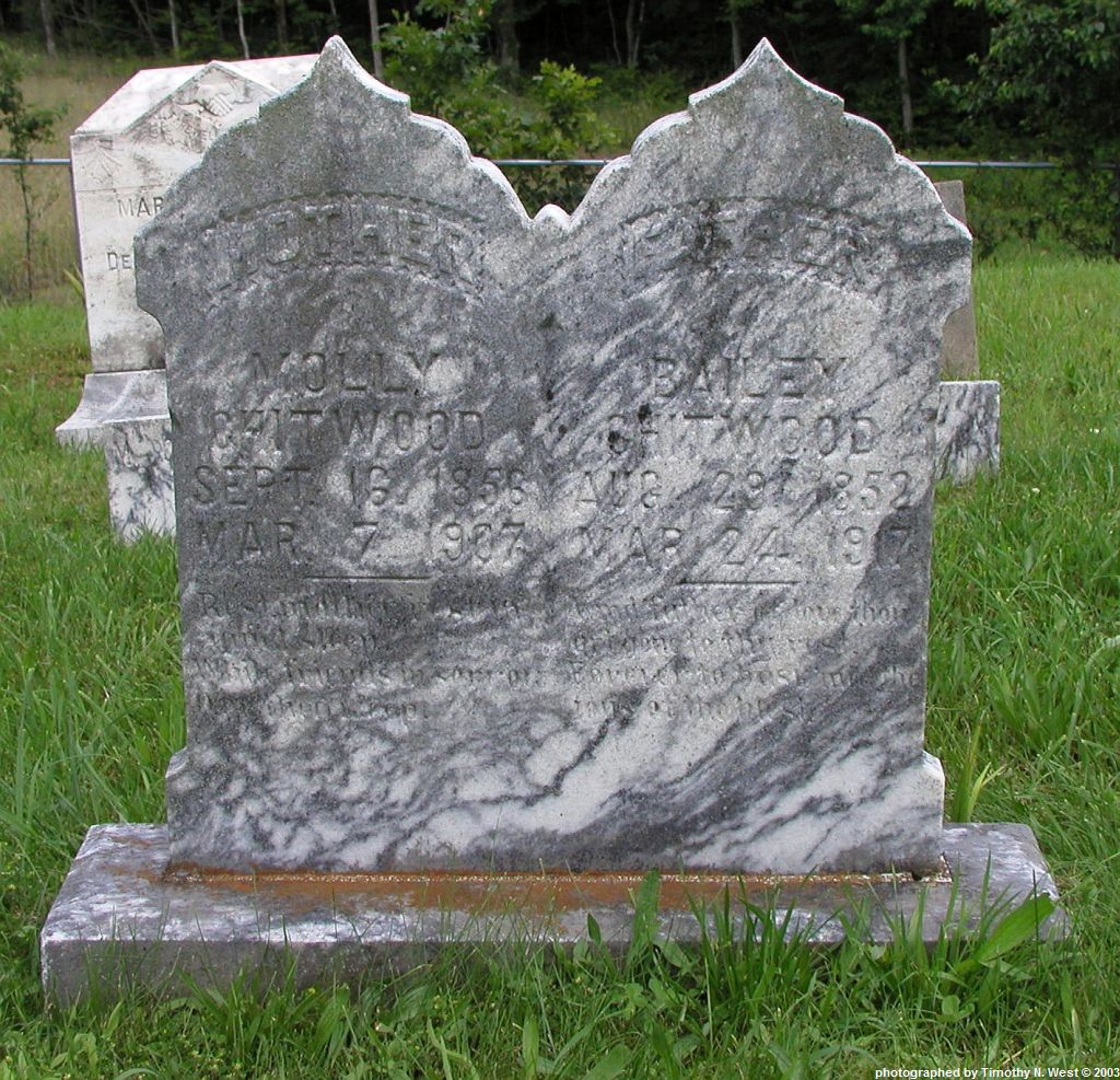 Scott Co, TN - Burial Information