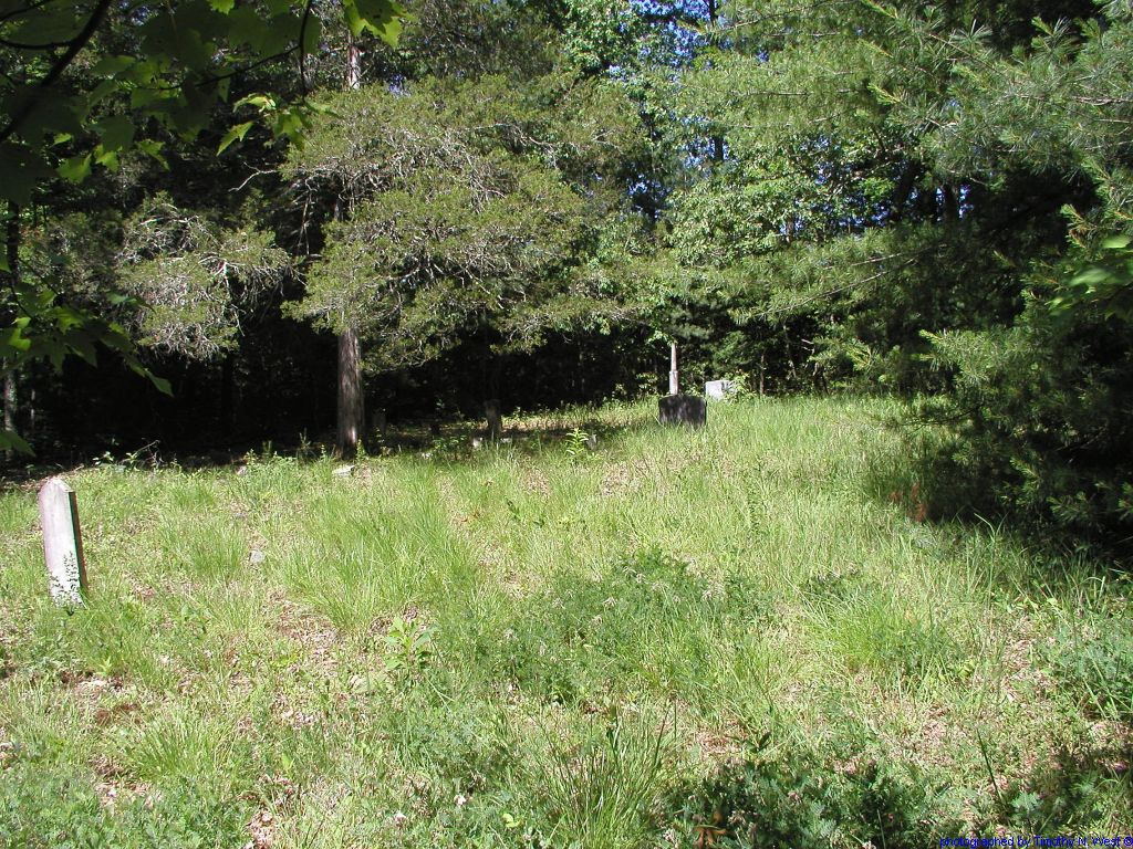 Scott Co, TN - (1) Walker Cemetery at Hughett