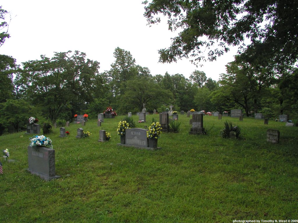 Scott Co, TN - West Cemetery at Williams Creek