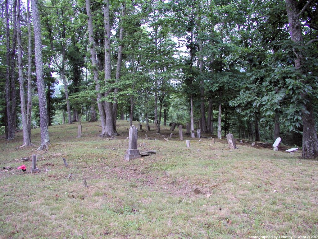 Scott Co, TN - Wright Cemetery at Ketchen